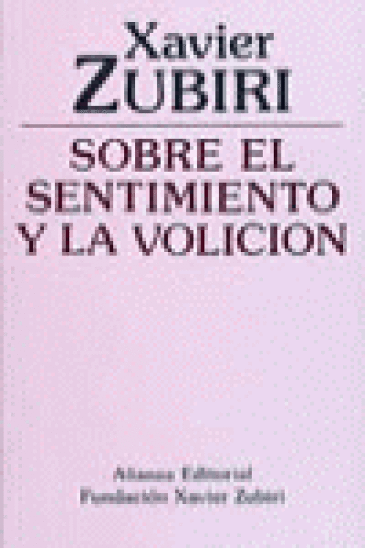 Sobre El Sentimiento Y La Volición – Bukz